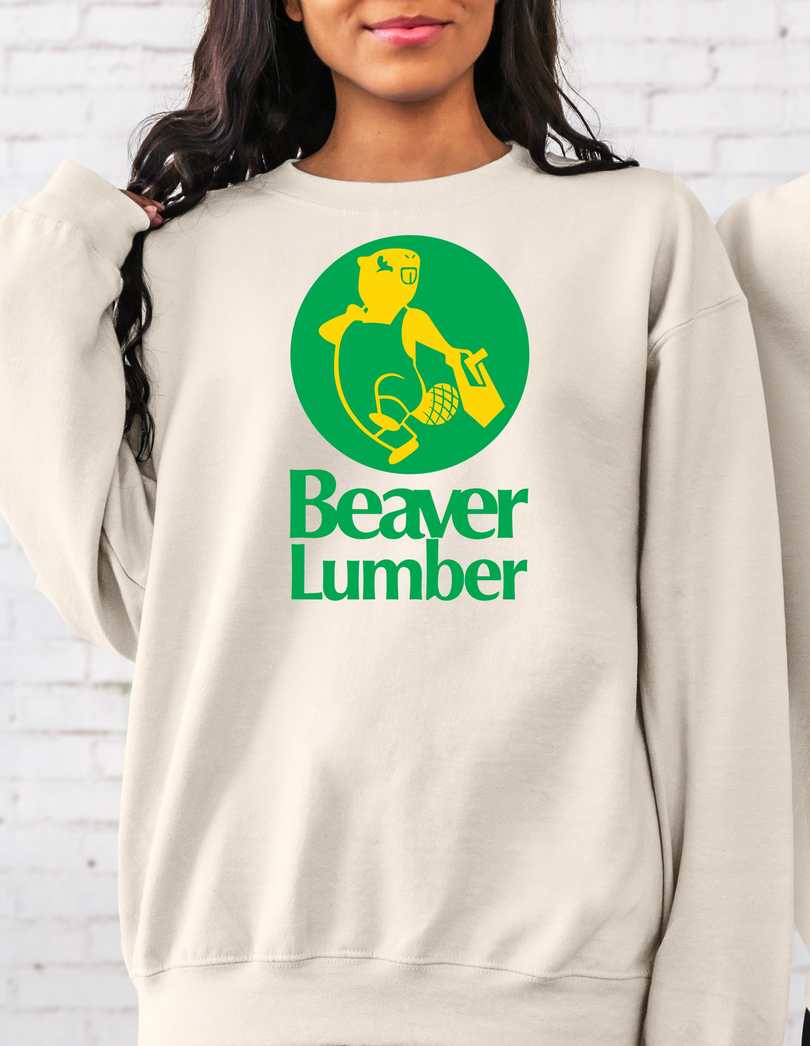 DTF Transfer Vintage Beaver Lumber – Strong N Free