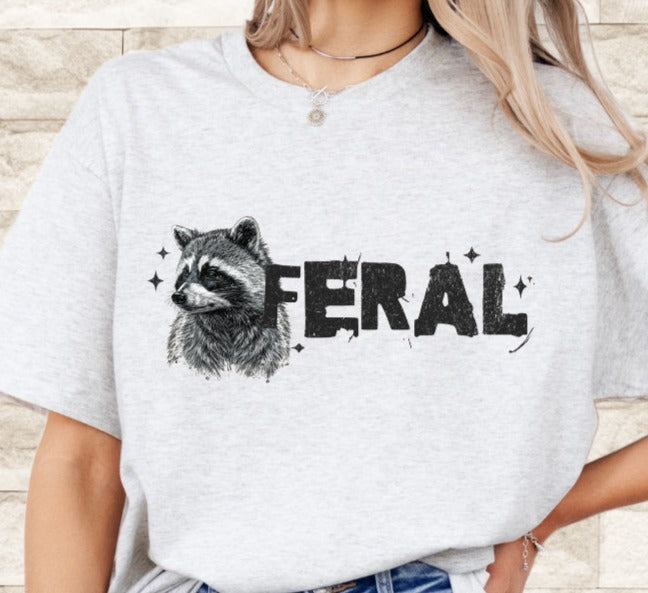 DTF Transfer Country Feral - Racoon Popular – Strong N Free